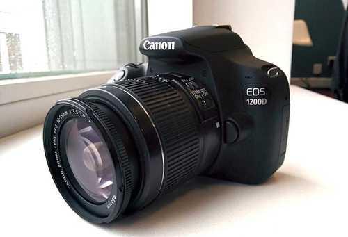 Отличный Canon 1200d + аксессуары