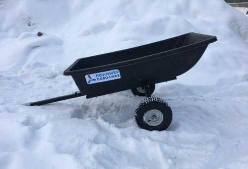 Тележка прицеп садовая для детского квадроцикла