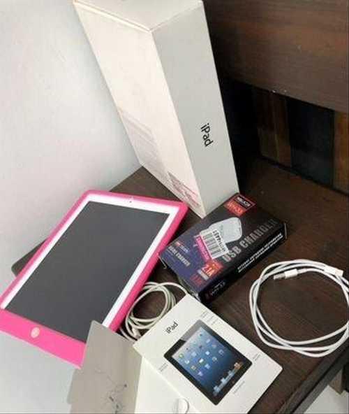 Apple iPad 4 Wi-Fi Cellular 64 GB White планшет