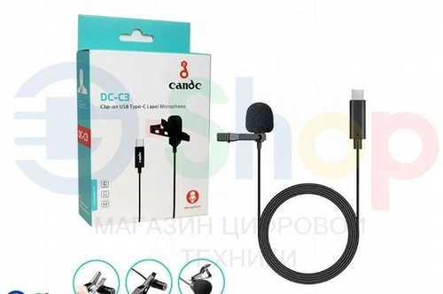 Микрофон петличка Candc DC-C3 для iPhone и Android