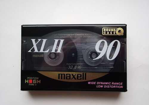 Аудиокассеты запечатанные Maxell XL90