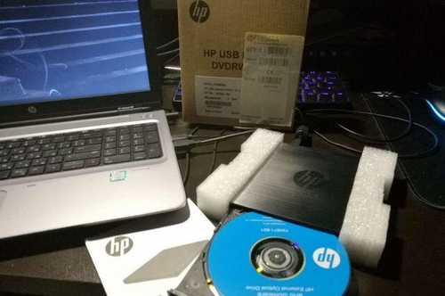 HP DVD - привод. Внешний USB