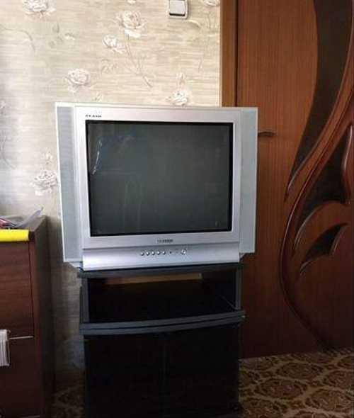 Телевизор Samsung д.54см с тумбой