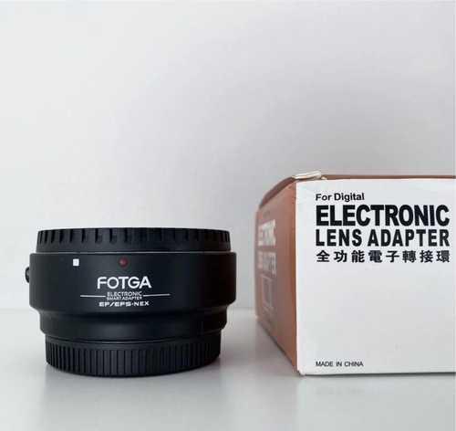 Переходник Canon EF to Sony E-Mount Fotga(автофок)