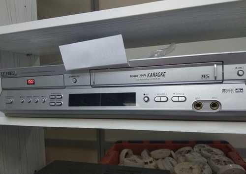 Видеомагнитофон Samsung, DVD, VHS, Караоке