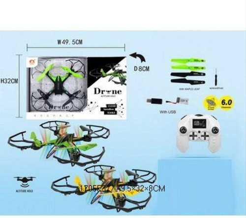 Квадрокоптер р/у Shantou со светом, USB з/у (1705F377)