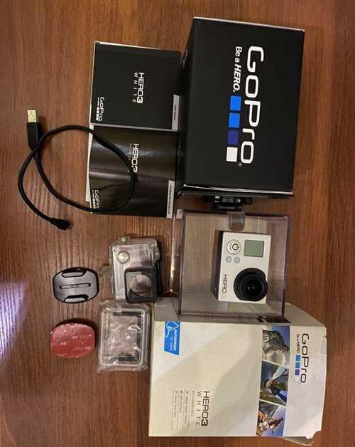 Камера GoPro Hero 3 white edition