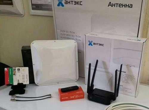 4G modem + Wi-Fi роутер - безлимитный интернет