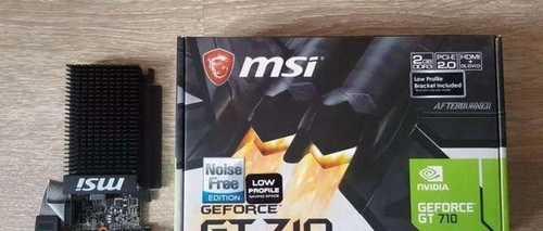 MSI gt710 на 2gb