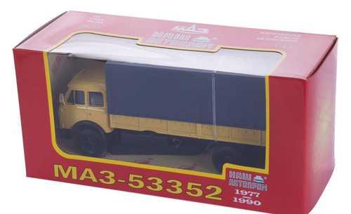 Маз-53352 с тентом (1977-1990), желтый