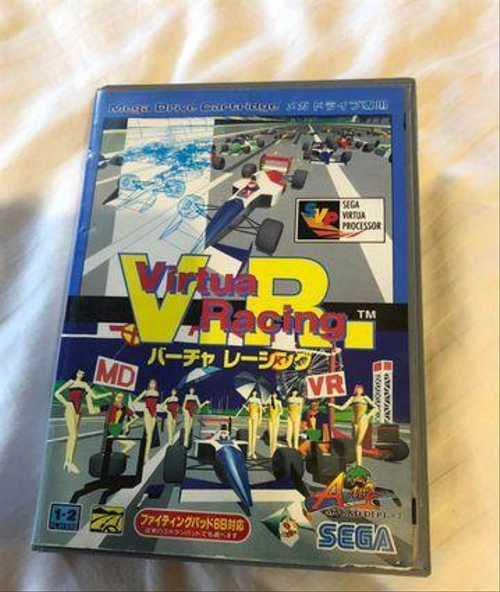 Virtua Racing - картридж для Sega Mega Drive