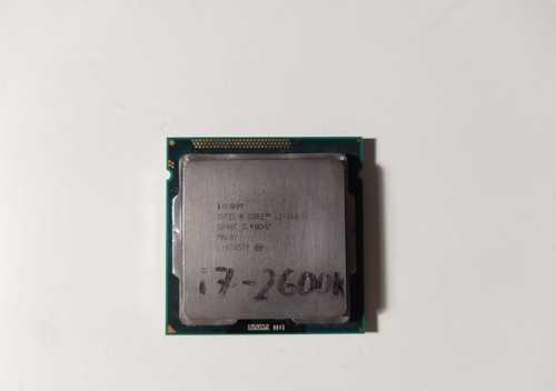 Процессор i7 2600k