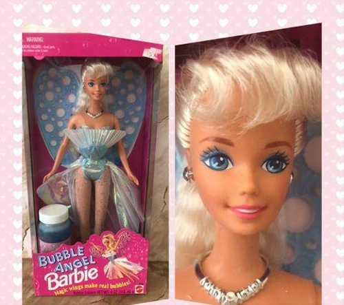 Барби 90х Barbie Bubble Angel 1994 выпуска