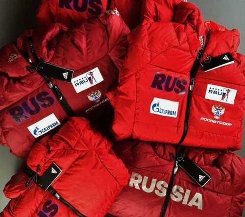 Спортивная куртка adidas экипировка Сборной России