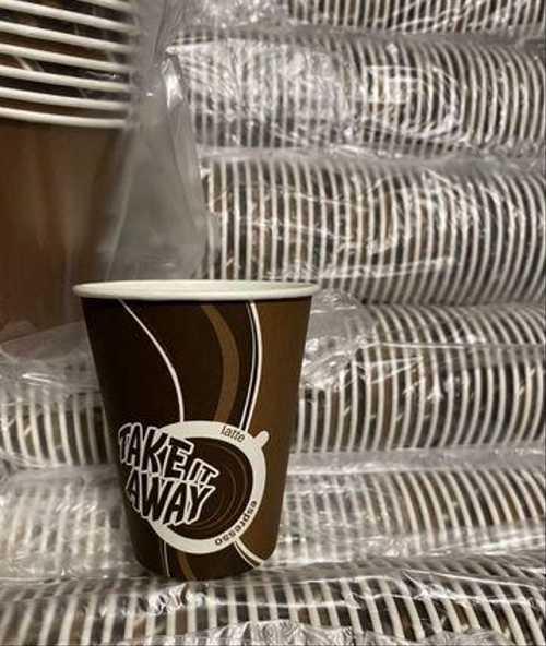 Бумажные стаканы для кофе165мл 50шт/уп оптом