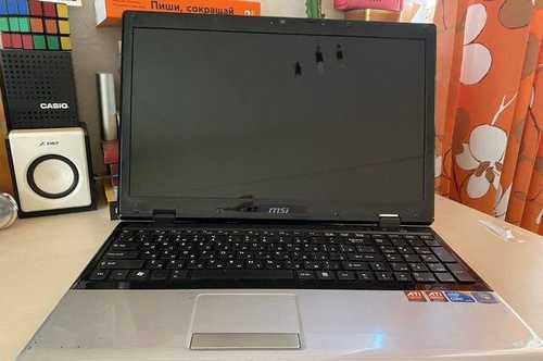 Ноутбук msi cx620