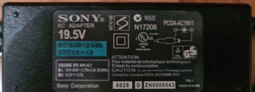Блок питания для ноутбуков Sony N17208 pcga-AC19V1