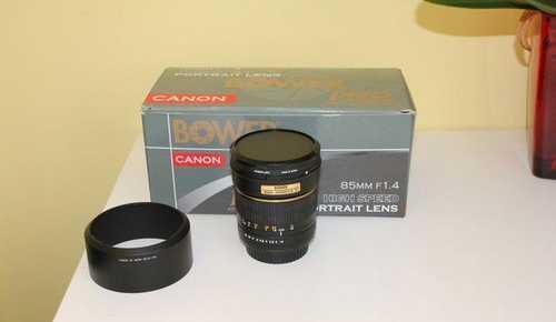 Samyang 85mm f/1.4 AS IF Canon EF (bower)