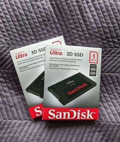 SSD 1tb Sandisk Ultra 3D sata3