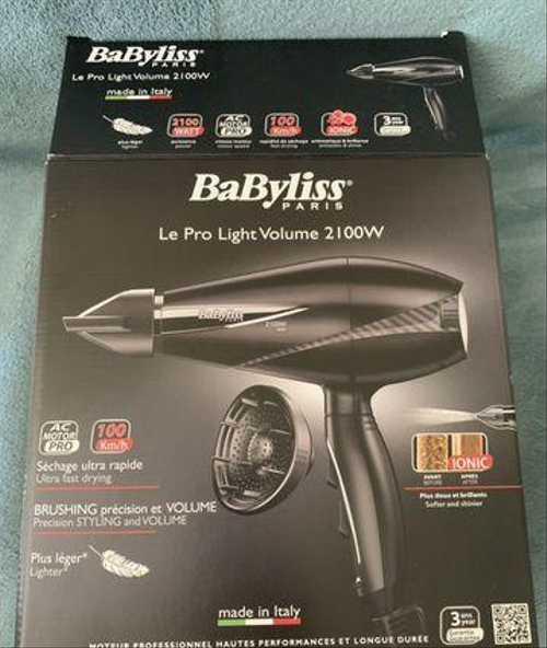 Фен BaByliss Le Pro Light Volume 2100W