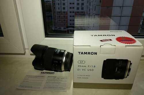 Tamron SP 35mm 1.8 VC (Canon) Продажа/Обмен