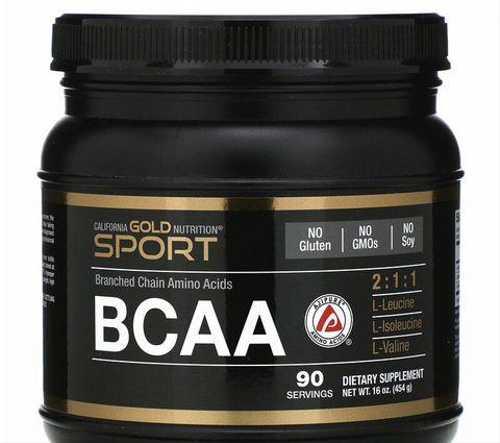 California Gold Nutrition, Порошок bcaa, AjiPure