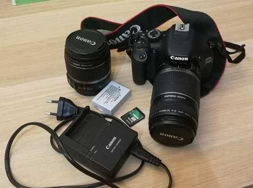 Canon EOS 550D 18-55 + 55-250