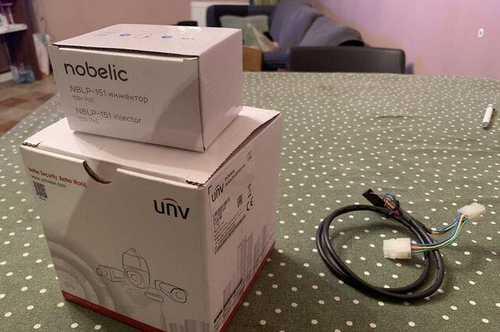 Видеокамера купольная IP Camera UNV и MDB кабель
