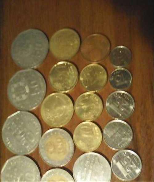 Монеты иностранного государства (19штук)
