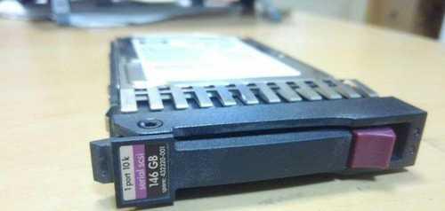 Жесткий диск HP 146-GB 6G 10K 2.5 SAS HDD