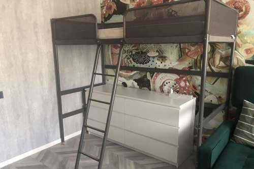 Кровать-чердак IKEA tuffing (туффинг) +матрас