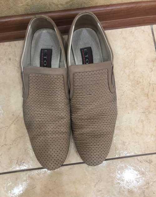 Продам мужские туфли etor