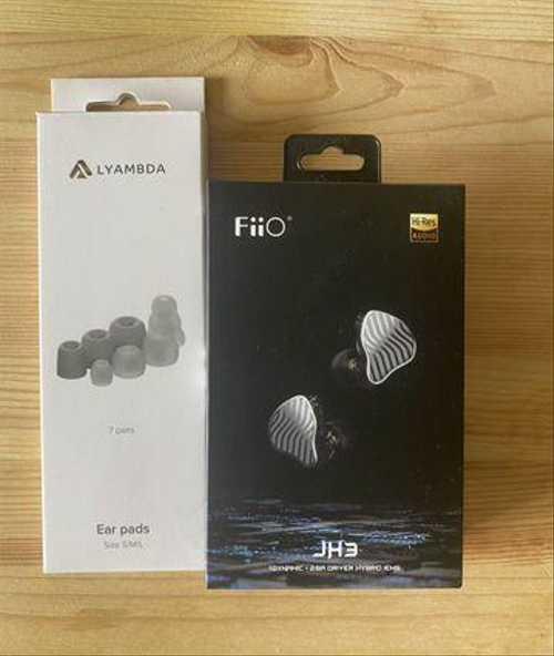 Fiio jh3 + 7 пар амбюшур