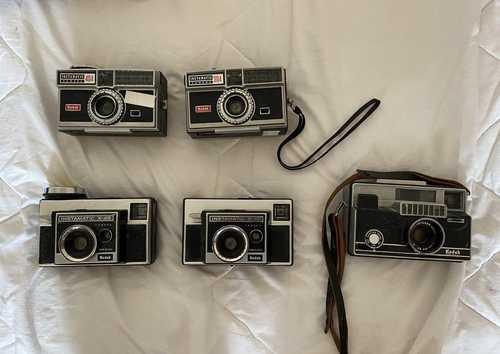 Набор фотоаппаратов Kodak Instamatic (USA). Винтаж