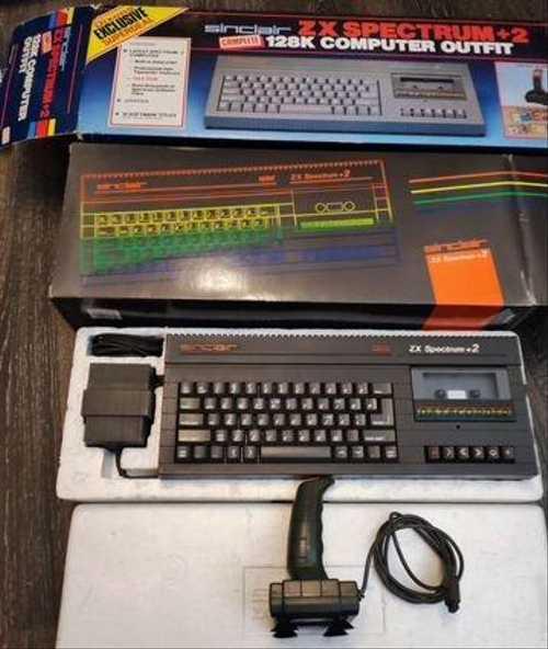 Оригинальный ZX Spectrum 128 +2 Gray 1986