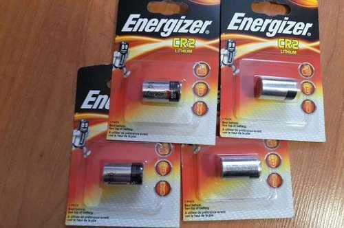 Батарейки литиевые CR2, 3 вольта, Energizer