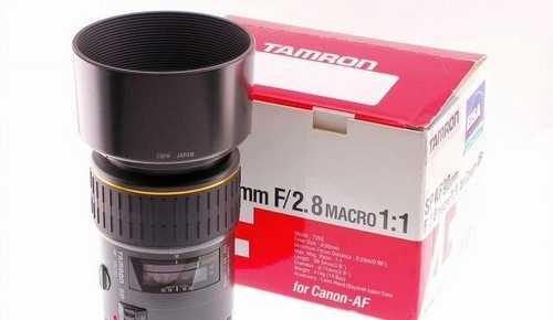 Tamron SP AF 90mm F/2.8 1:1 Macro Canon (72E)