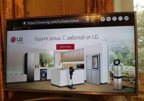 LED телевизор LG 43UM7600PLB Ultra HD 4K