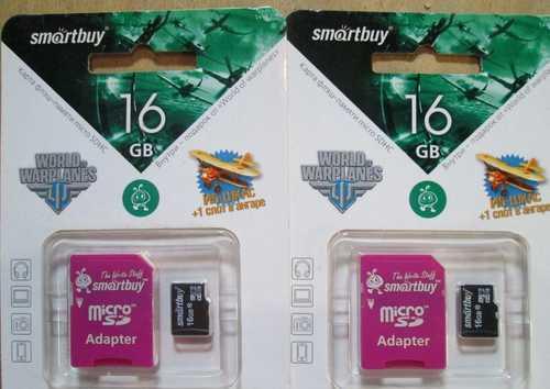 Flash 16G micro + SD adapter