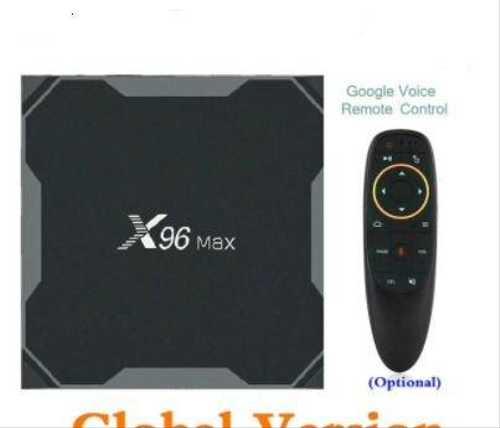 X96 MAX2 Gb/Gb16 гб с голосовым пультом медиаплеер