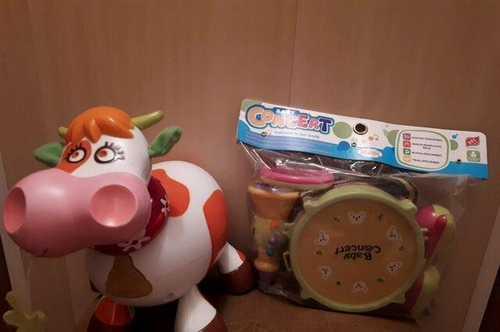 Музыкальная игрушка корова. Резиновый клоун игрушка СССР. Игрушка музыкальная Танцующая корова. Корова клоун