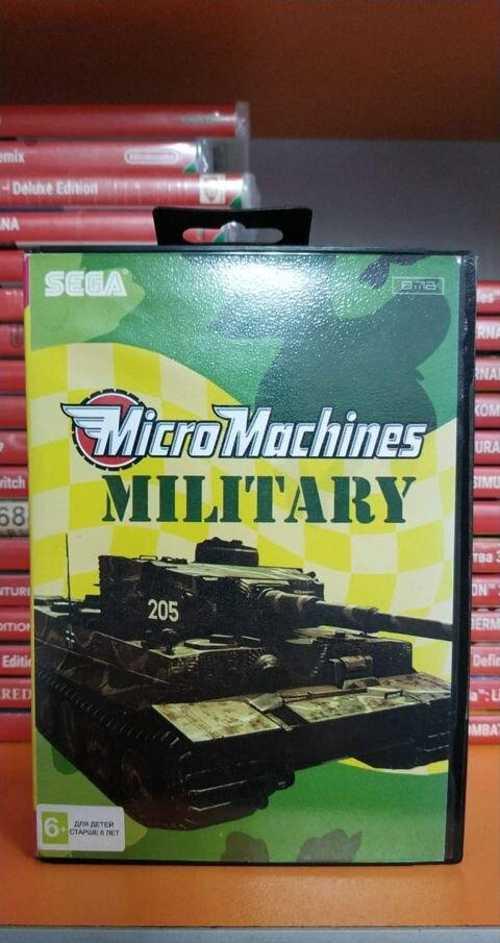 Micro Machines Military (New)(Sega, 16 bit Картрид