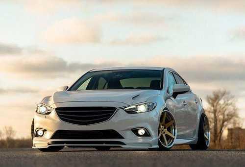 Сплиттер переднего бампера SkyActivSport Mazda 6