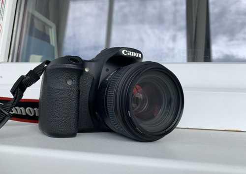 Canon eos 60d и объектив Sigma 30mm 1:1.4