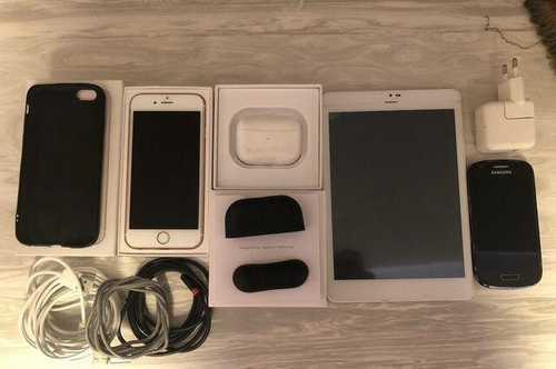 iPhone 6s, Airpods pro, и др. На запчасти