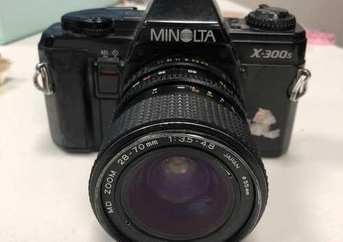 Пленочная камера Minolta x-300s