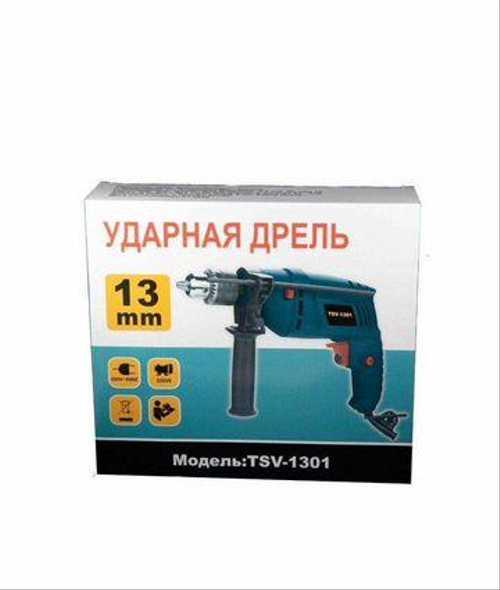 Дрель ударная TSV-130, 3000 об, 500 W