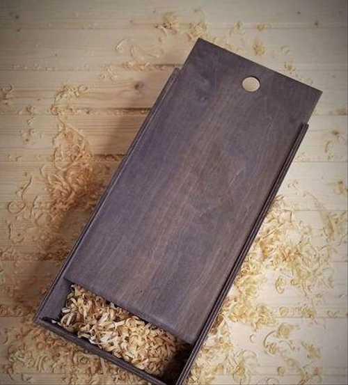 Ящик деревянный, пенал из дерева, упаковка подароч