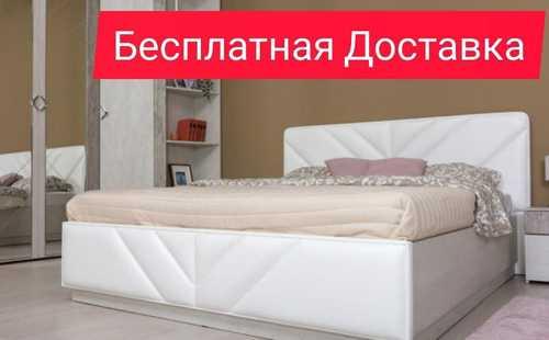 Двухспальная Кровать "Амели" 11.16 с подъемным мех