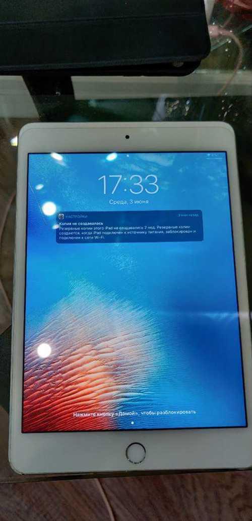iPad mini 4 128 gb wifi only + earpods